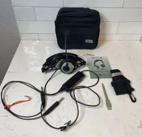 DAVID CLARK 431100G-01 Pro Enc Noise Cancelling Headset Dual